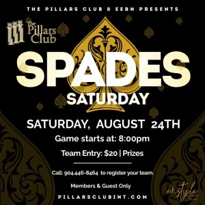 Spades Tournament – The Pillars Club